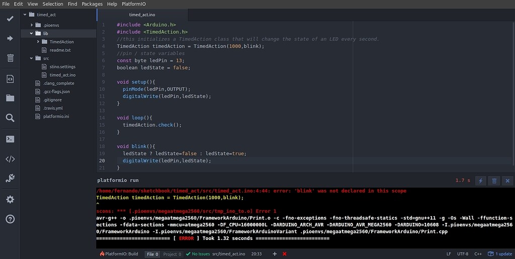 Build Error After The Big Update Platformio Core Platformio Community