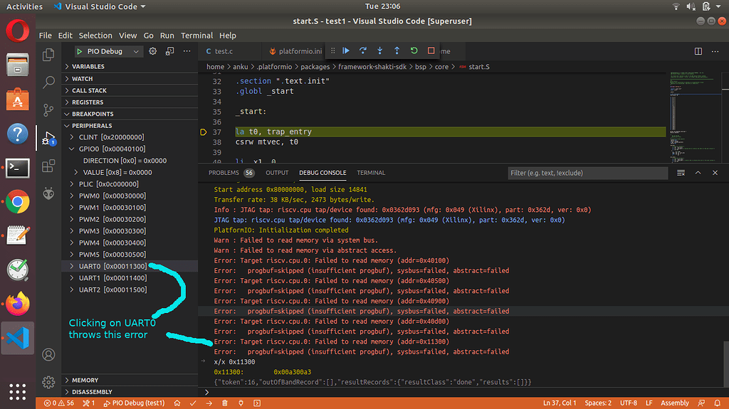 Accessing Peripheral Registers Mentioned In Svd File Debugging Platformio Community