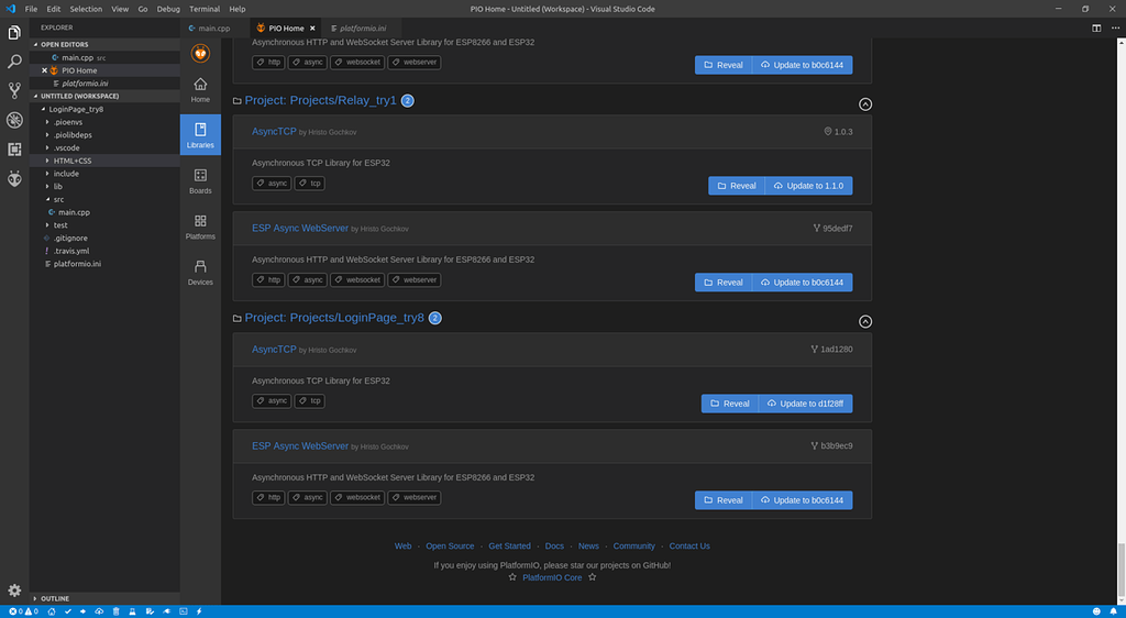 Should libraries get automatically updated if they are specified in ...