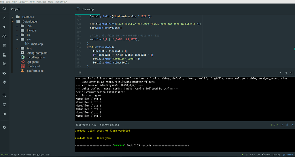 Arrangement of the Panes in PlatformIO - PlatformIO IDE - PlatformIO ...