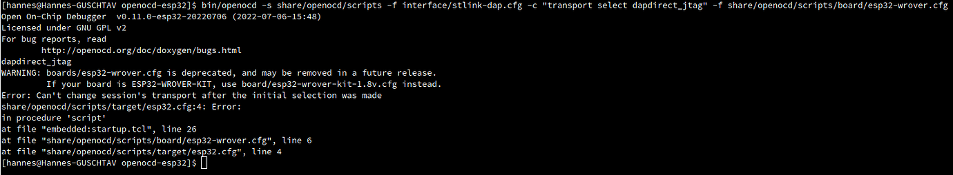 How to debug a esp32 with a st-link in platformio ide - PlatformIO IDE ...