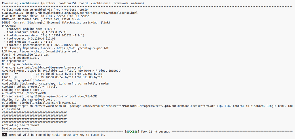 Using Seeeduino XIAO BLE Sense can upload but not monitor - Development ... Using Seeeduino XIAO BLE Sense can upload but not monitor - Development ...