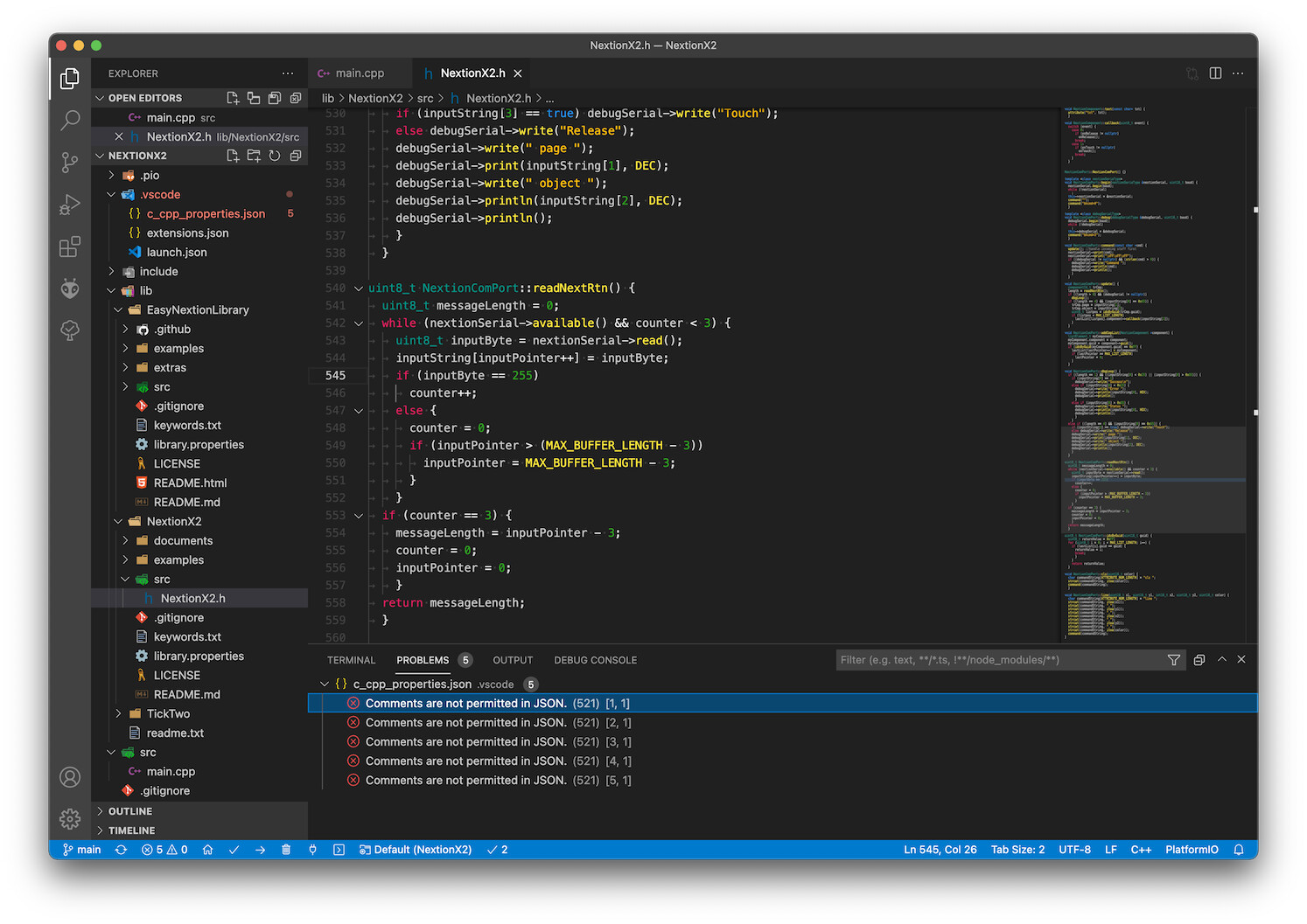 Issue With C cpp properties json PlatformIO Community Issue With C cpp properties json PlatformIO Community